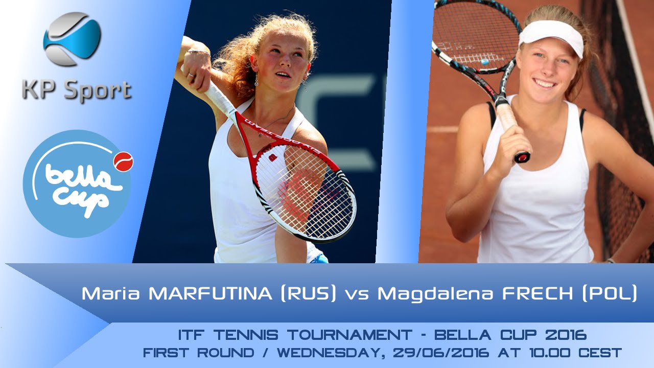 Maria MARFUTINA (RUS) vs. Magdalena FRECH (POL) / Bella Cup 2016 / 1st ...