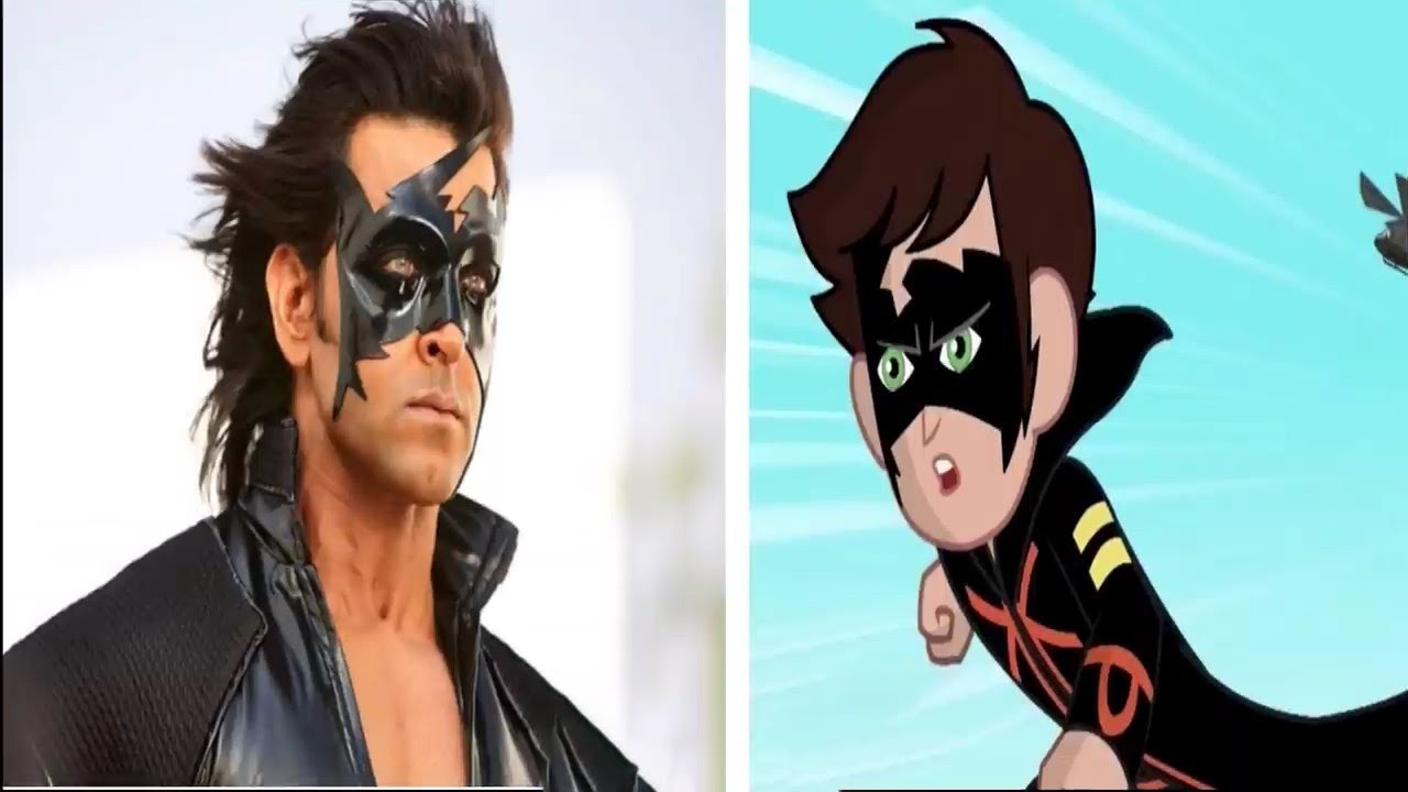 Kid Krrish Movie Cartoon Characters In Real Life All Characters - YouTube