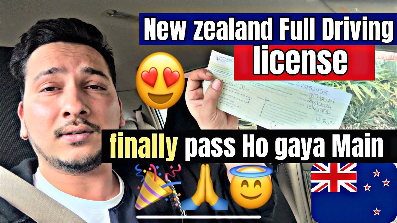 I Got My New zealand 🇳🇿 Full Driving licence 🚗 | Pass | nzvasusharma ...