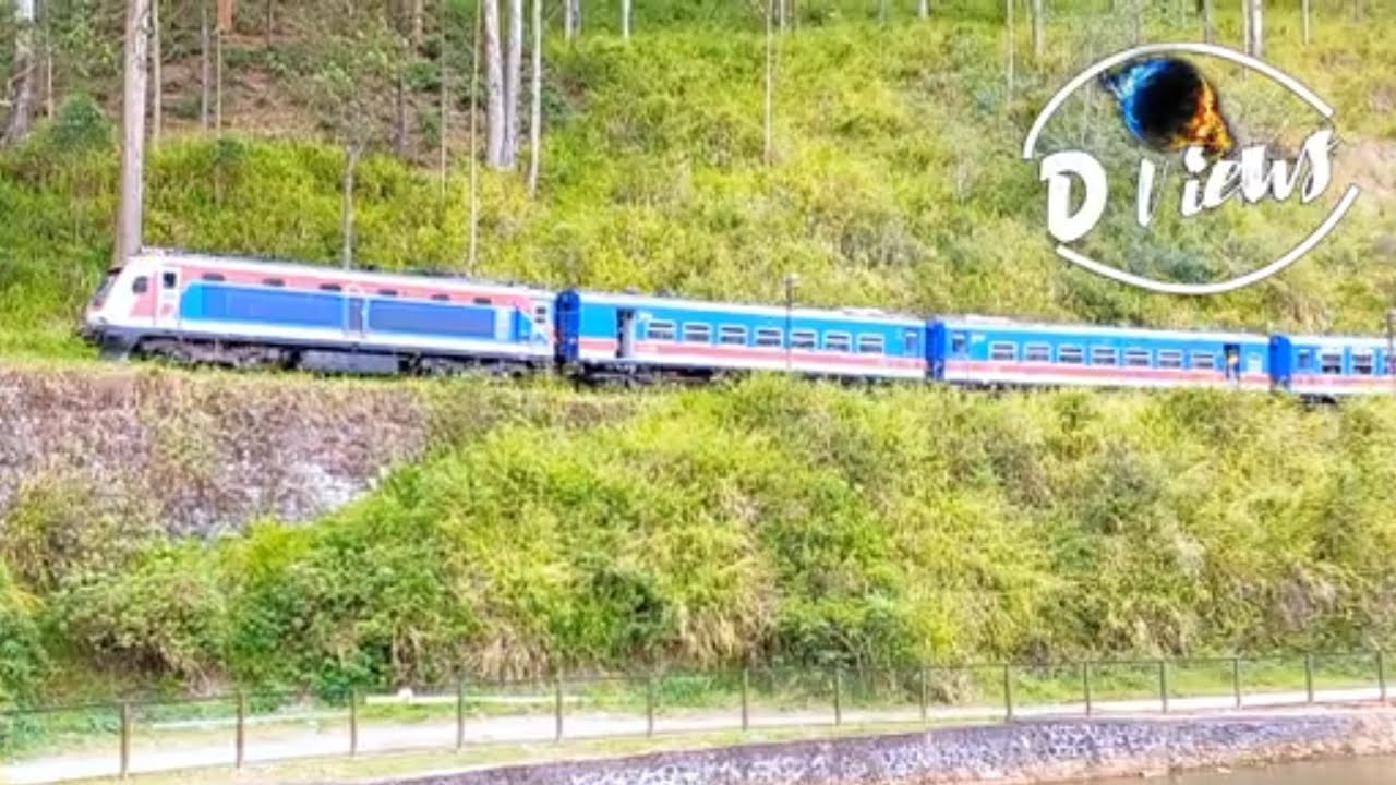Class S14 Podi Menike Train Passing at Talawakele Sri Lanka 🇱🇰 #visit ...