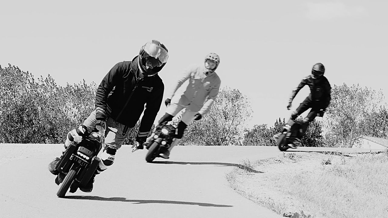 CRAZY RIDERS ON EUC - WHEELERS GYROROUE - YouTube