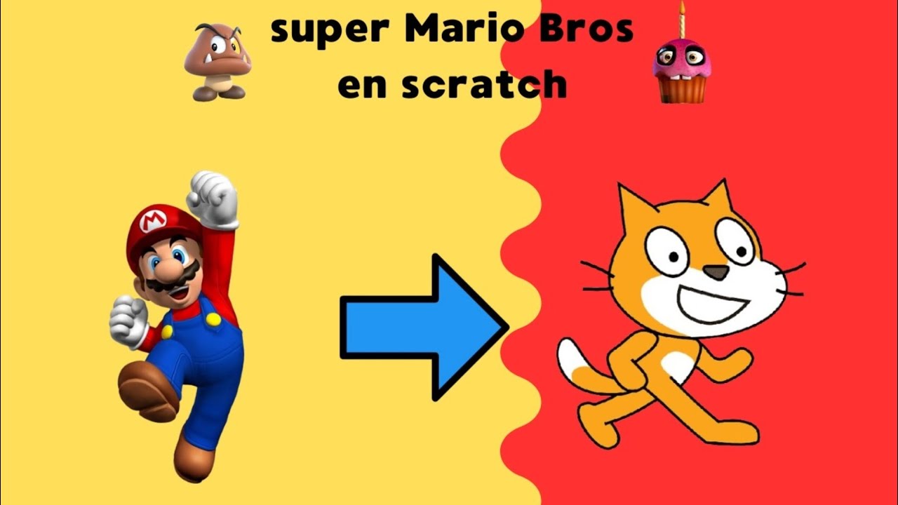 Hice Super Mario bros en scratch (especial 150 subs) - YouTube