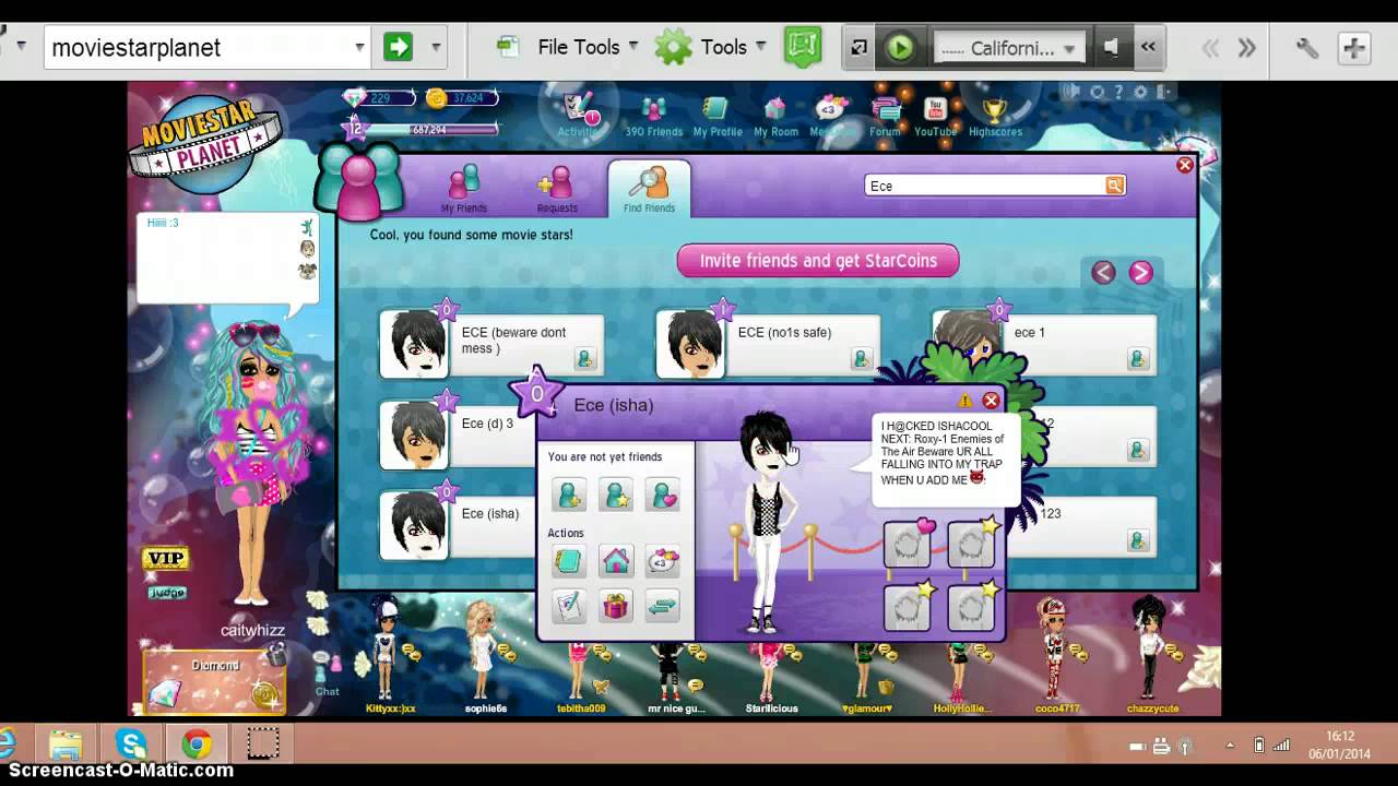 Uk Msp- ISHACOOL GOT HACKED! :O - YouTube