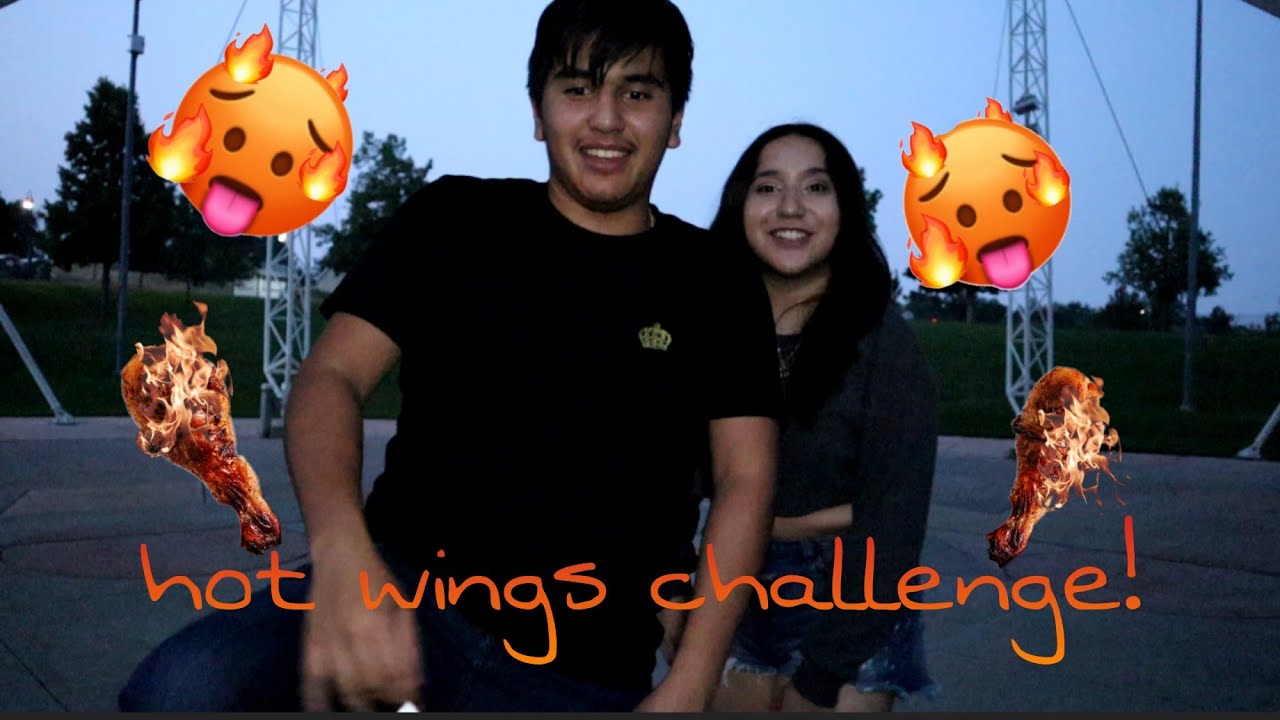 Hot wings challenge ft. brianey (bringing back old trend) - YouTube
