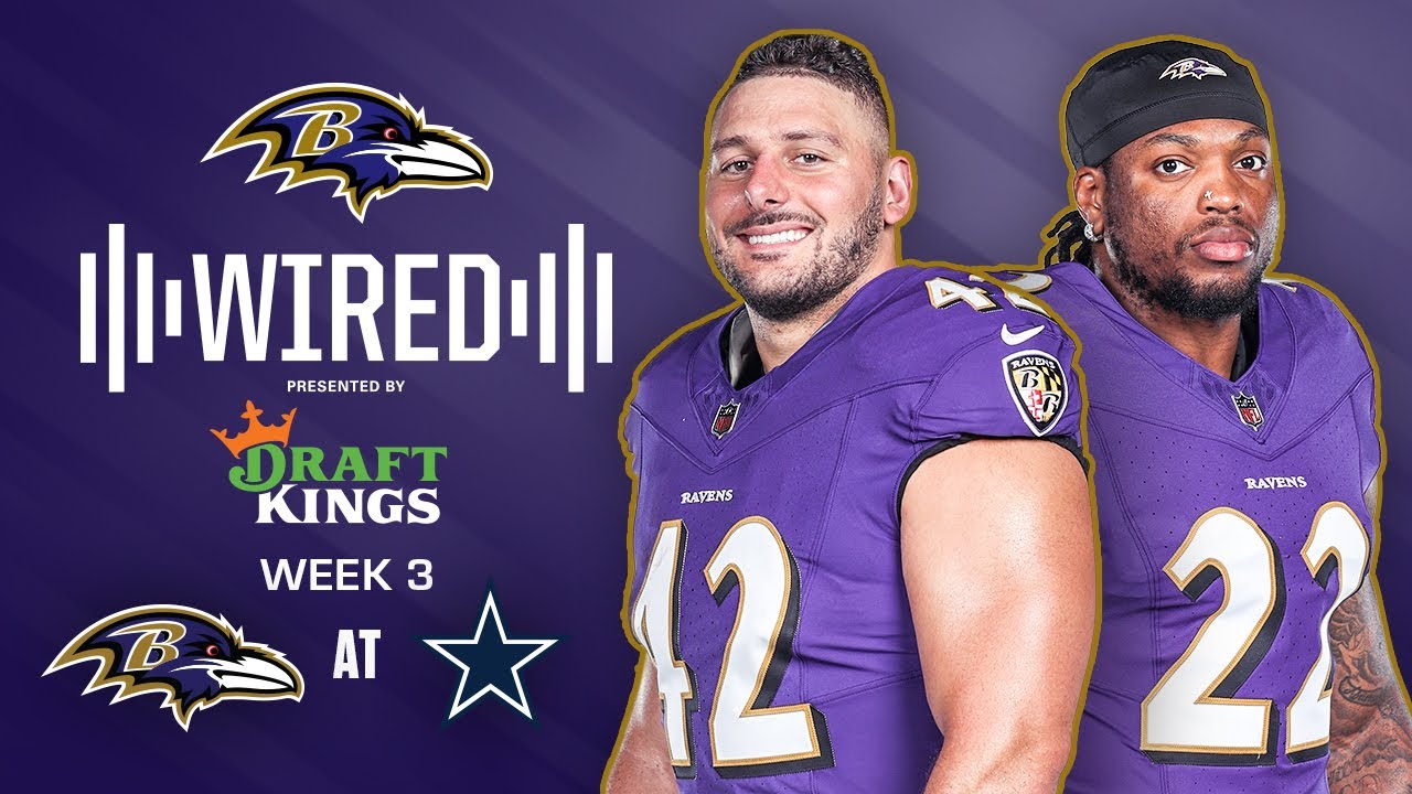 Derrick Henry Has Monster Game in Dallas, Pat Ricard Mic'd Up | Ravens ...