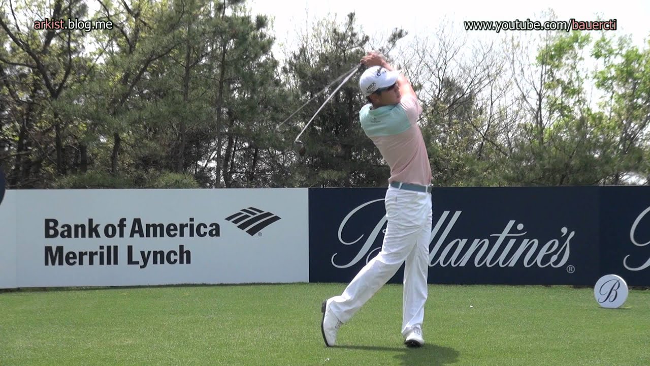 [1080p HD] Bae Sang-Moon 2012 Wood Golf Swing (3)_European Tour - YouTube