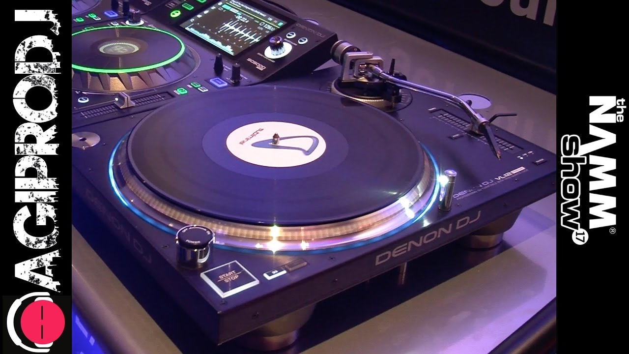 DENON DJ VL12 PRIME Direct Drive Turntable | NAMM.17 - agiprodj.com ...