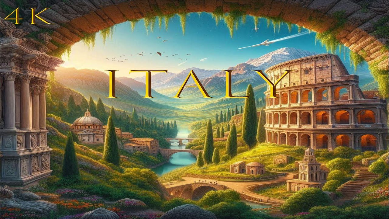 Italy from Above: Stunning Aerial Views of Cities and Nature - YouTube