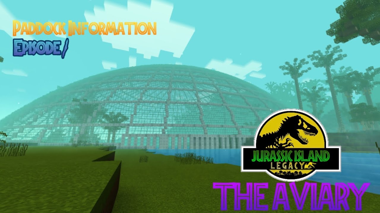 Minecraft Maps | Jurassic Island: LEGACY - Paddock Information EP: 01 ...