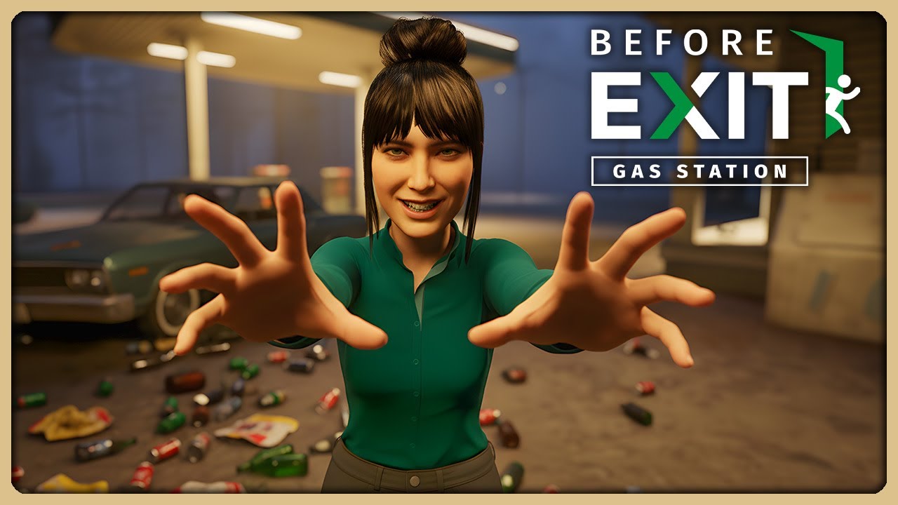 ОЧЕНЬ СТРАННАЯ ЗАПРАВКА! Before Exit: Gas Station - YouTube