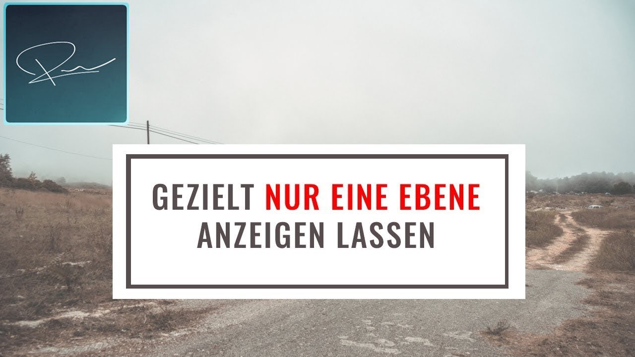 ALLE Ebenen mit einem Klick ausblenden? - YouTube