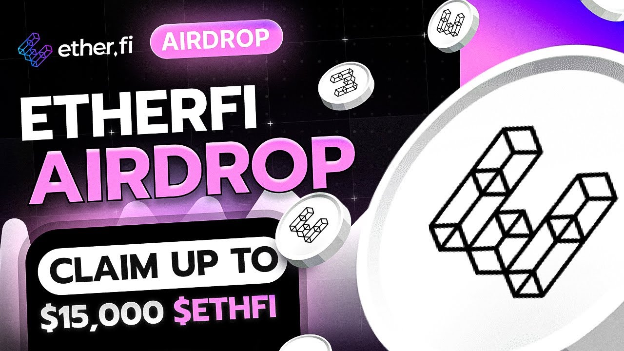Crypto Airdrop : Etherfi Airdrop $500,000 worth of $Ethfi to 5000 lucky winners! - YouTube