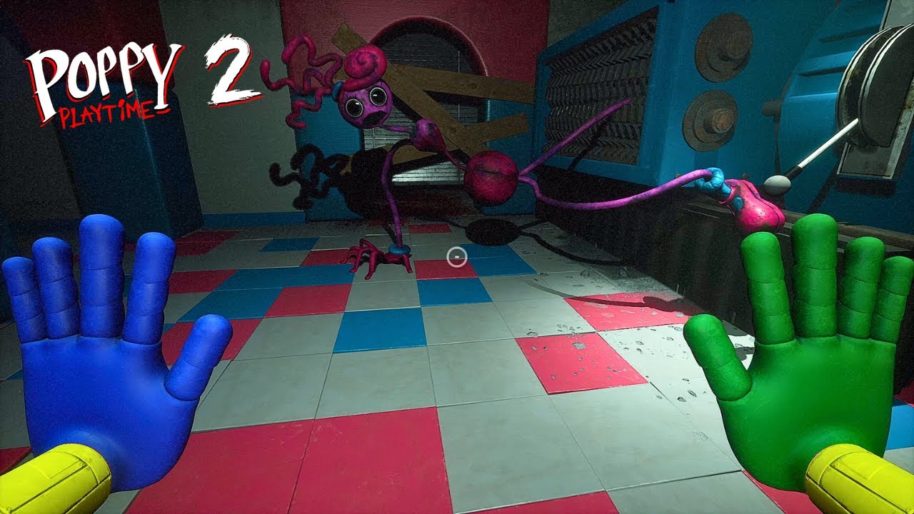Poppy Playtime Chapter 2 - Mommy Long Leg Final Boss + Ending [Last ...