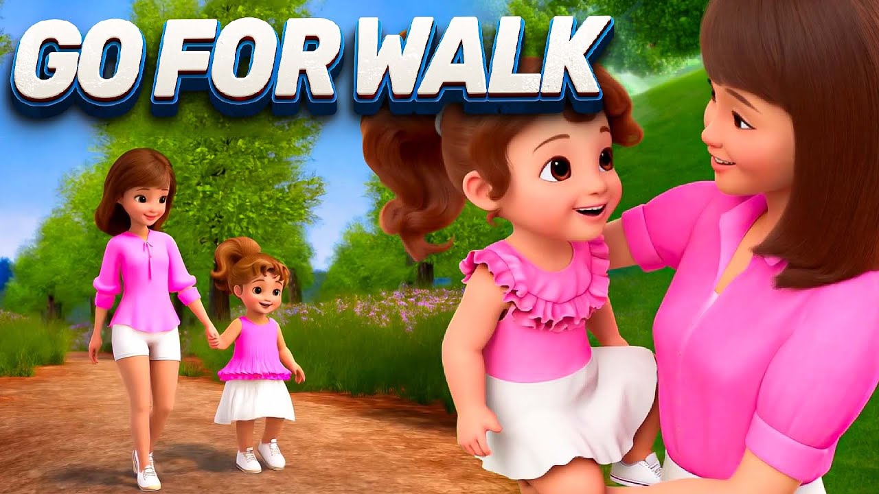 Mom and Baby’s Fun Walk Adventure! | Beautiful Family Song | #ChuChuTV ...