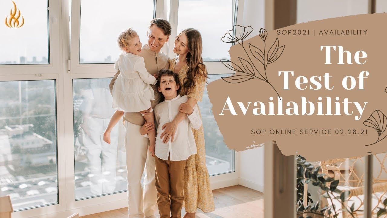 SOP2021: Availability E4 | “The Test of Availability” - YouTube