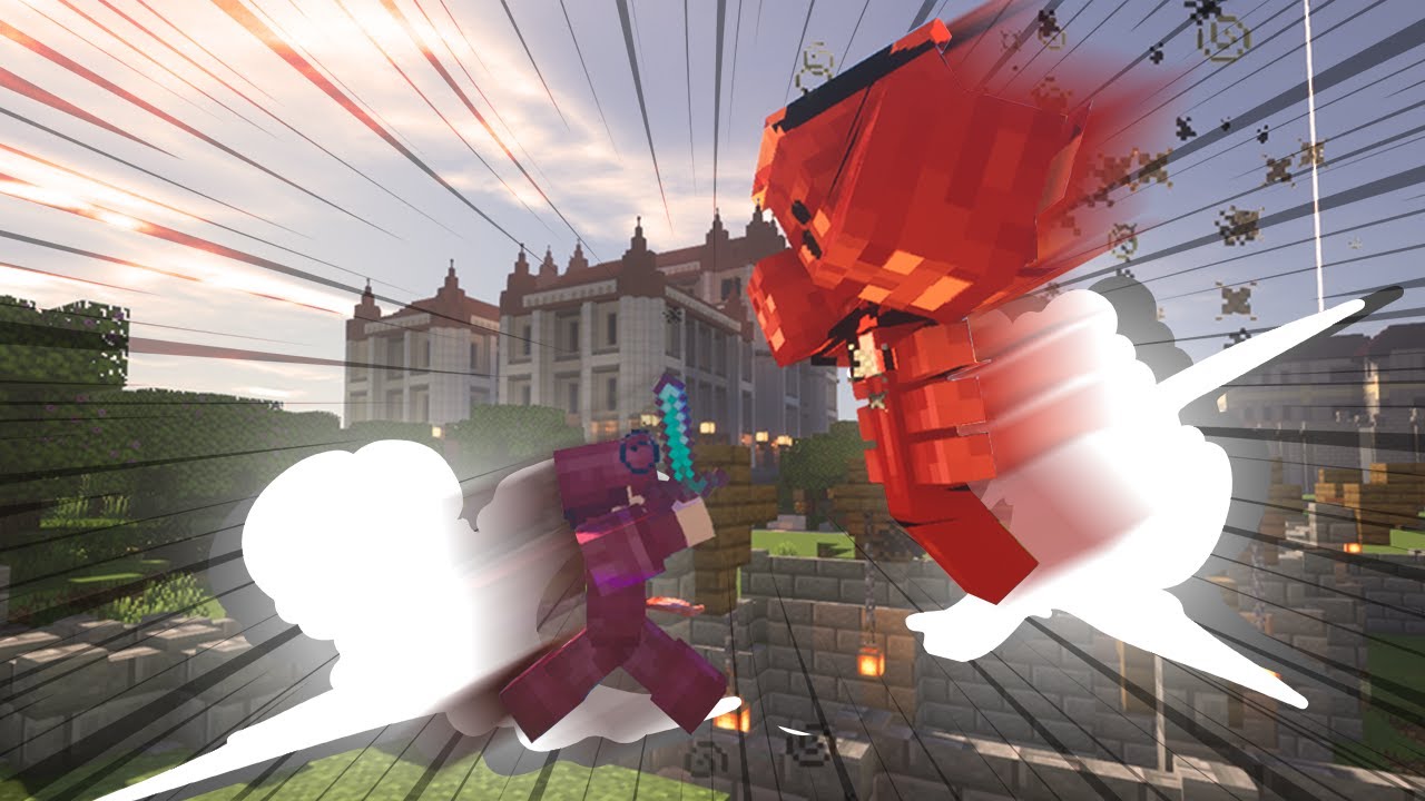 【マイクラ】巨大建築の横でウィザーと戦ってみた結果【Java1.17.1】#154 - YouTube