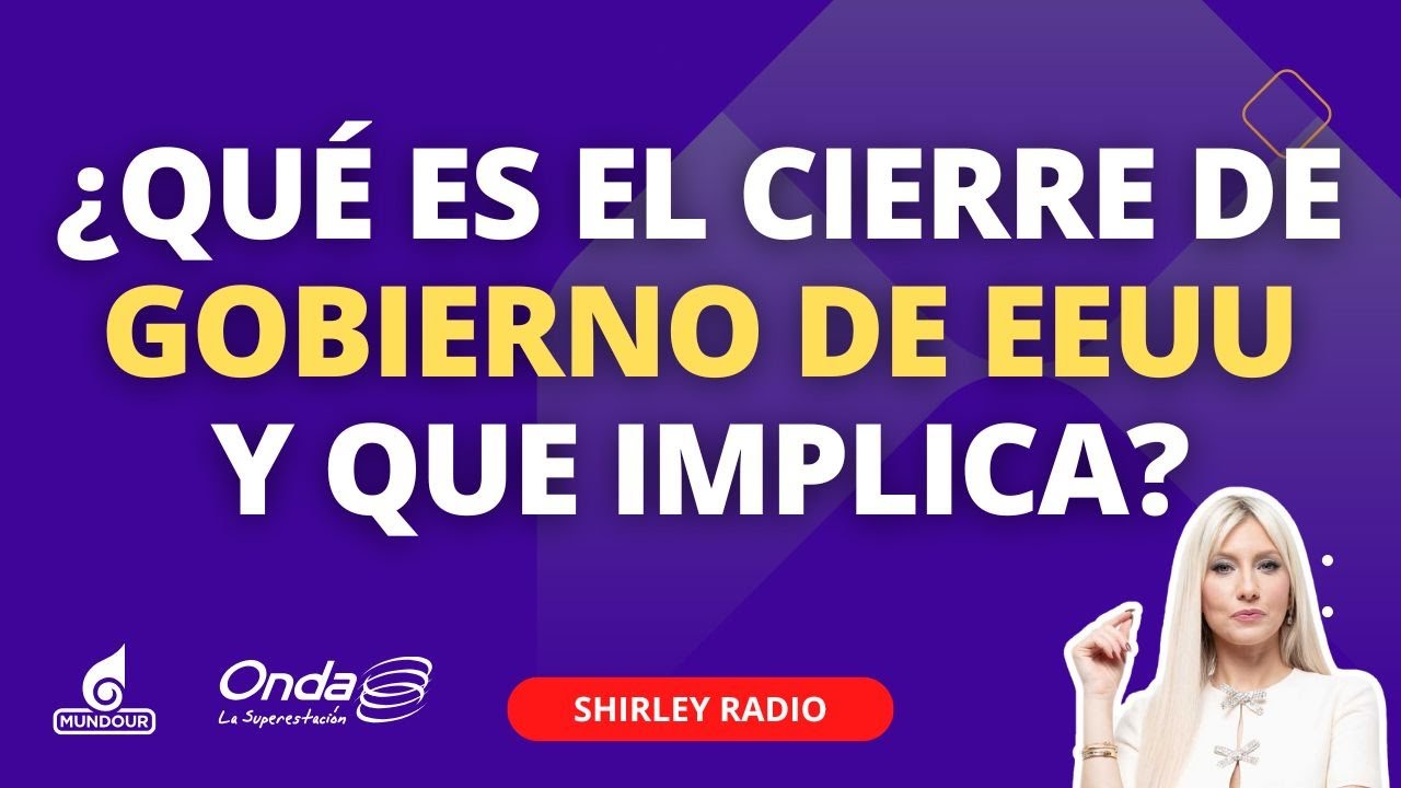 ¿Qué es el cierre de gobierno de Estados Unidos y que implica? - YouTube