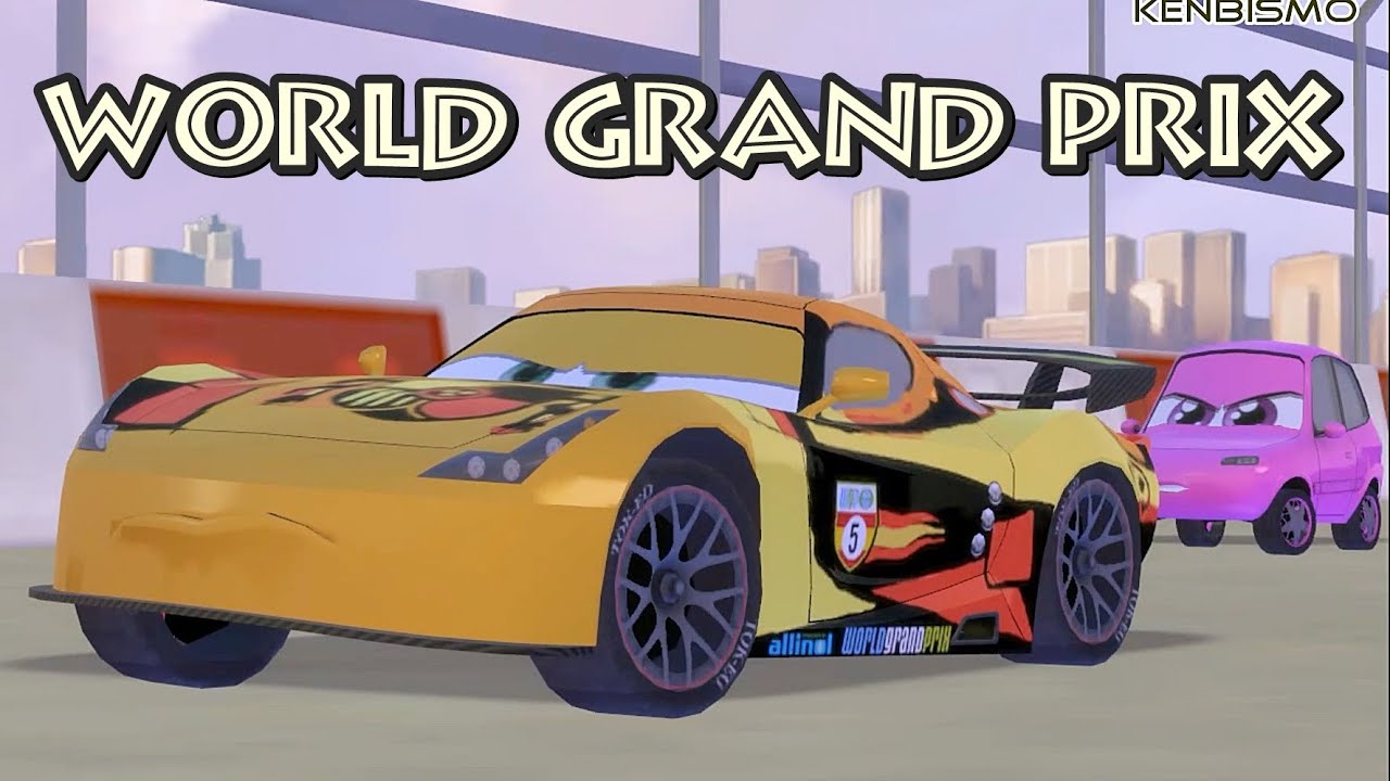 Cars 2 The Video Game Arcade Model WGP World Grand Prix Mod Miguel ...
