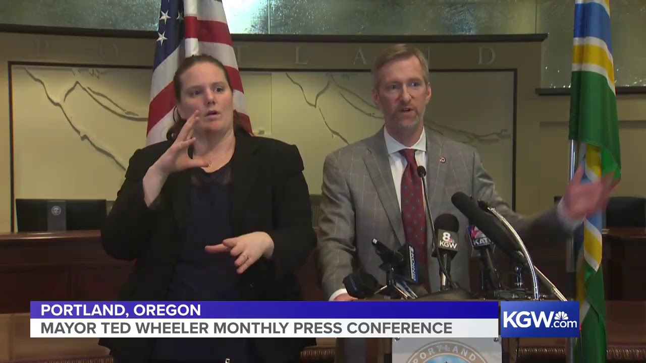 WATCH LIVE: Portland Mayor Ted Wheeler's March 2019 press conference ...