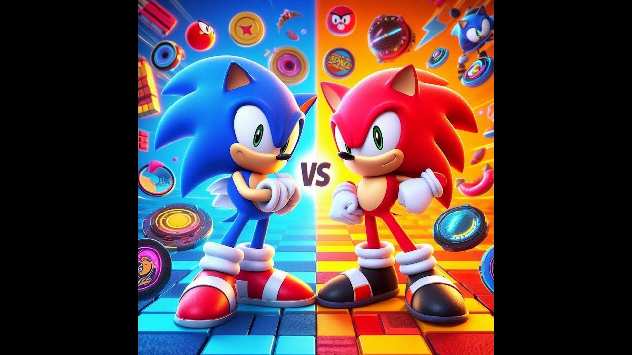 Rhythm Battle: Sonic vs. Boyfriend in FNF Dash & Spin - YouTube