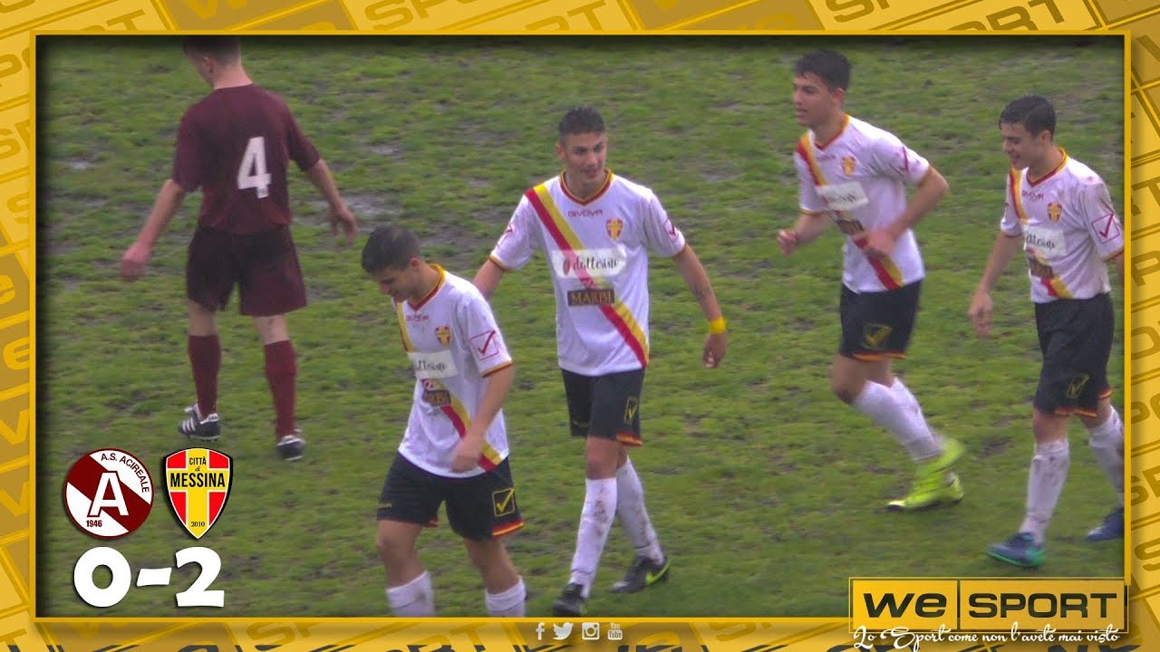 Acireale Calcio vs SSD Città di Messina [Andata Quarti di Finale - U19 ...