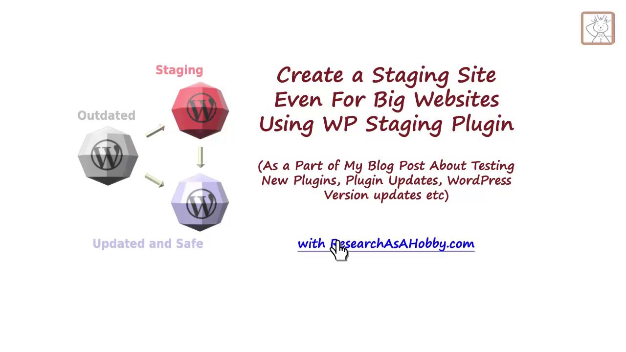 How to create a staging site for bigger websites for free - YouTube