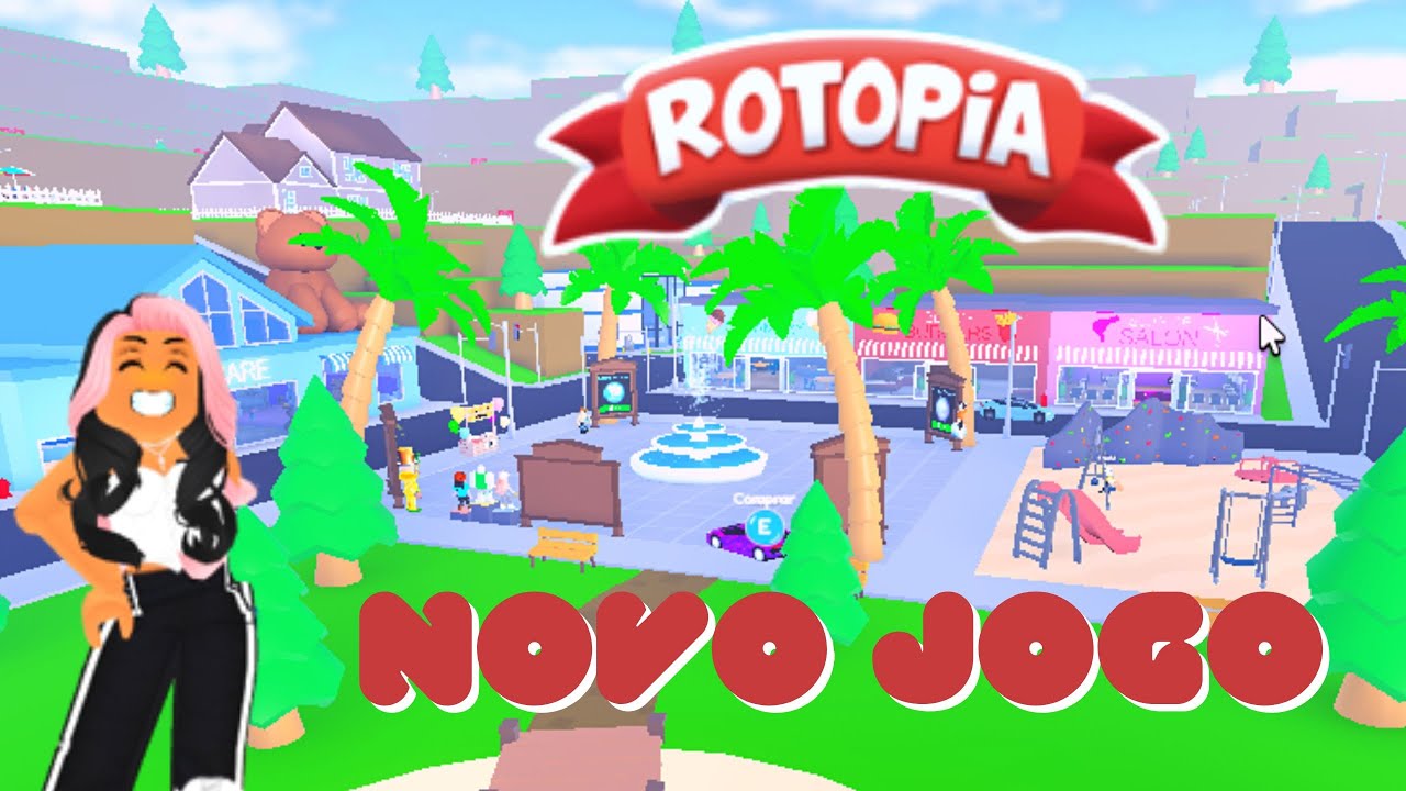 NOVO JOGO ⭐NEW! Rotopia 🏡RP Muito Divertido e Grandes novidades! @DelyFoxGir1 - YouTube