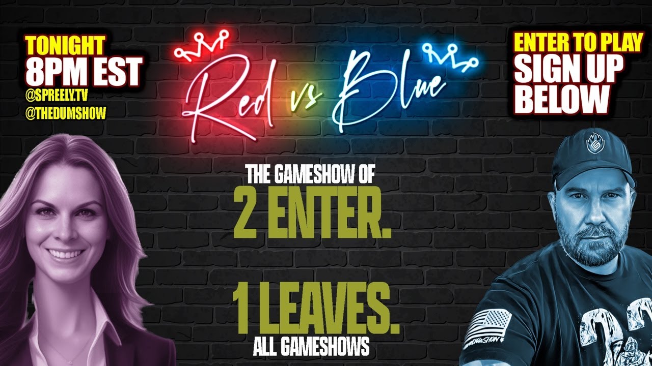 🚨 LIVE | 29DEC23 Red Vs. Blue Gameshow tonight for fun! - YouTube