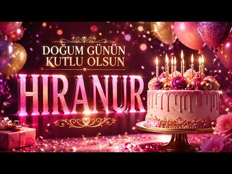 Doğum Günün Kutlu Olsun Hiranur 🎂 Hiranur İsme Özel Doğum Günü Şarkısı