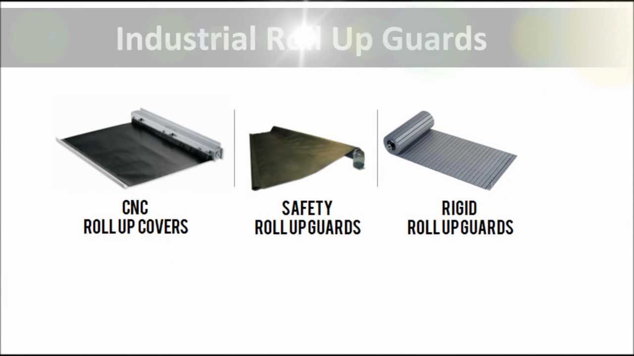 Industrial Roll Up Guarding - YouTube