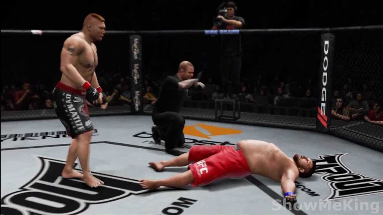 Brock Lesnar 10 Second Knockout - UFC Undisputed 3 [HD]: Ultimate ...