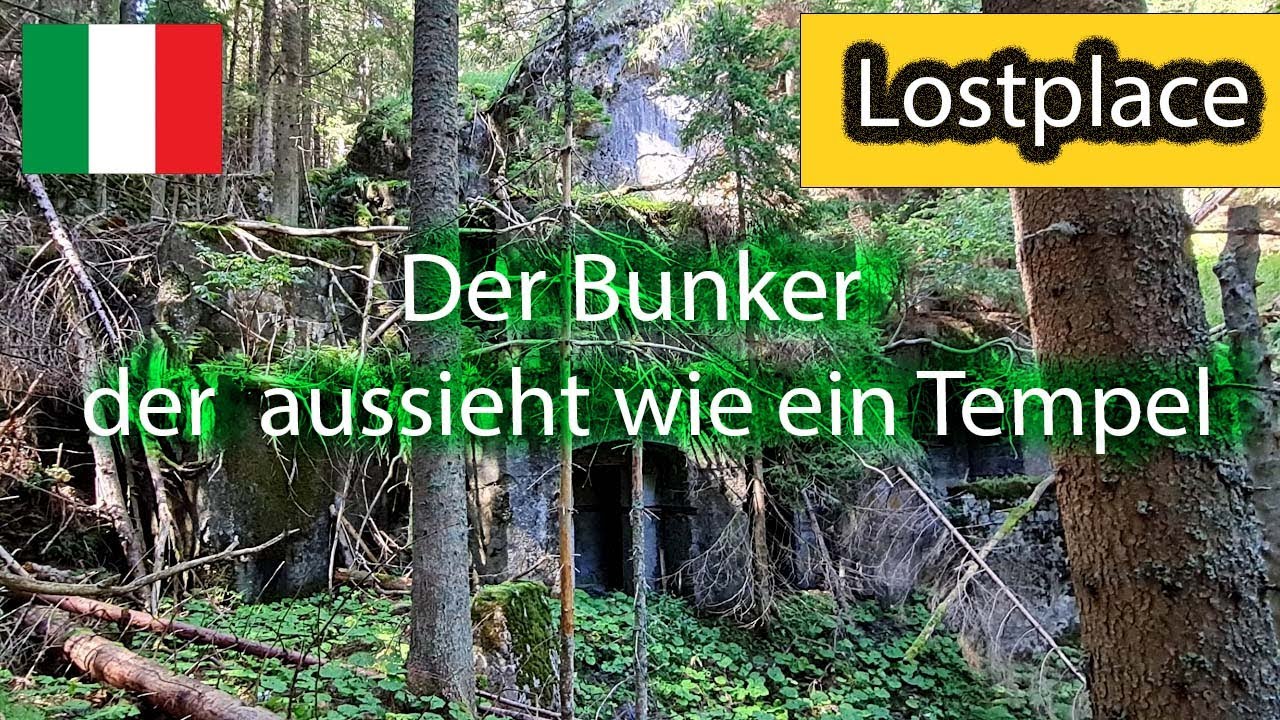 Der Bunker der aussieht wie ein Tempel !! Teil 7 Vallo Alpino ...
