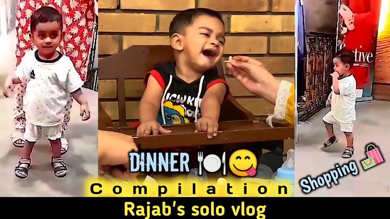 Dinner and shopping with Family | Rajab,s solo vlog#18 compilation ...