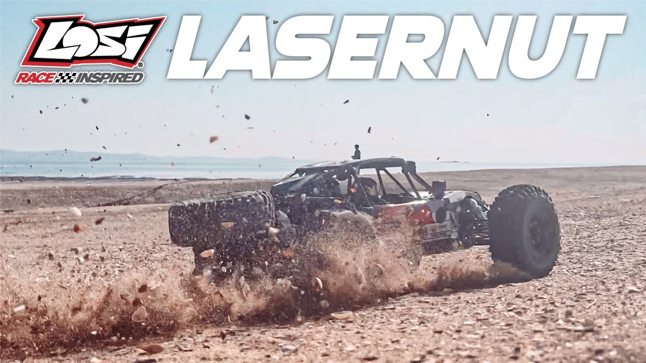 Beach Adventures: Losi Lasernut U4 & Hammer Rey RC Cars with the Kids ...