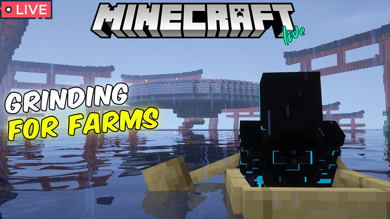 Grinding For Gunpowder Farm In Minecraft | Minecraft Live - YouTube