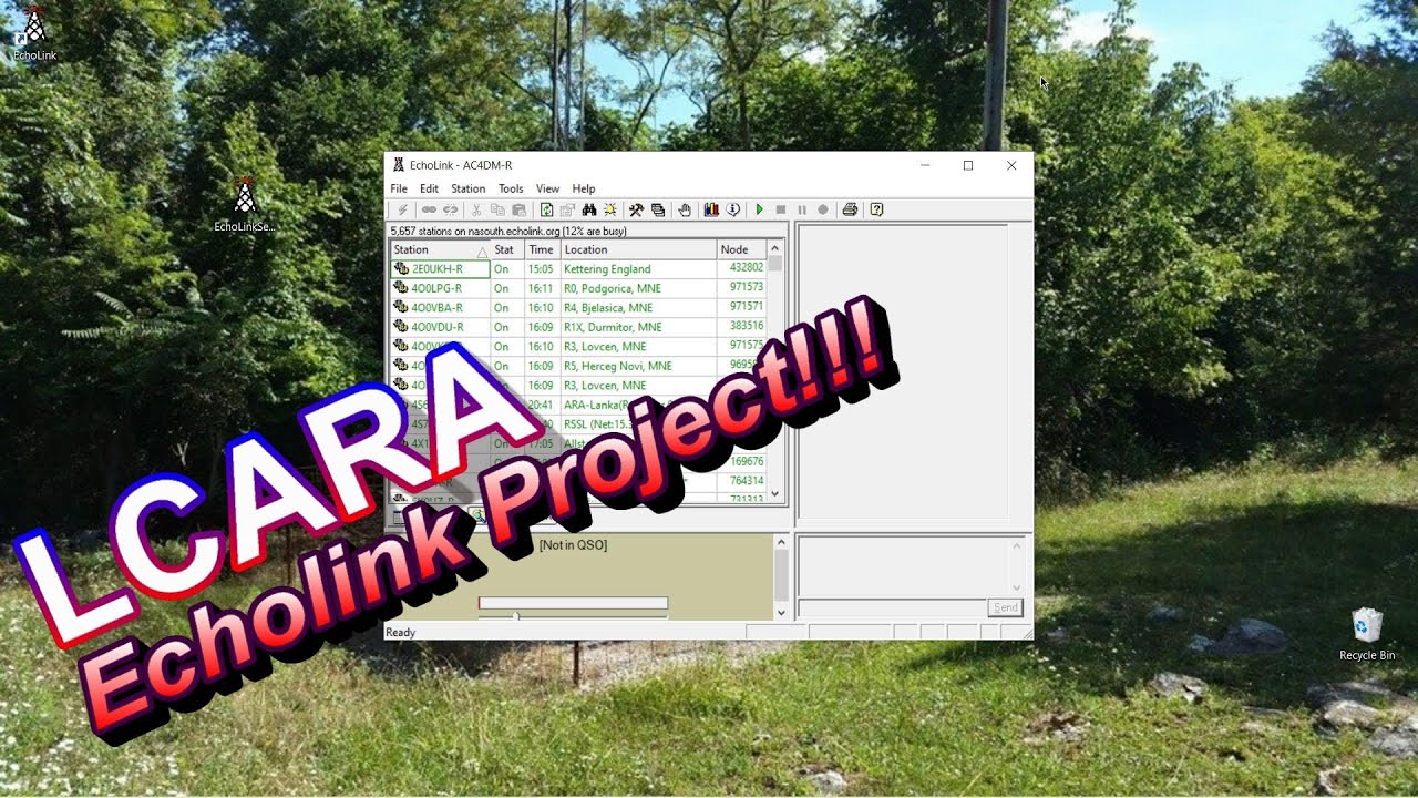 LCARA HAM Radio: The Echolink Project!!!! - YouTube