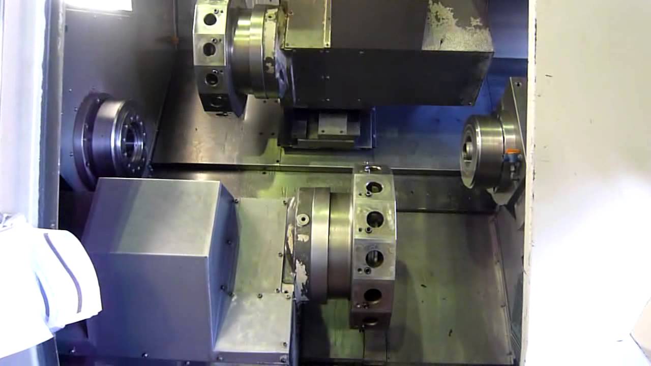 CNC lathe TAKISAWA TMM-250 - YouTube