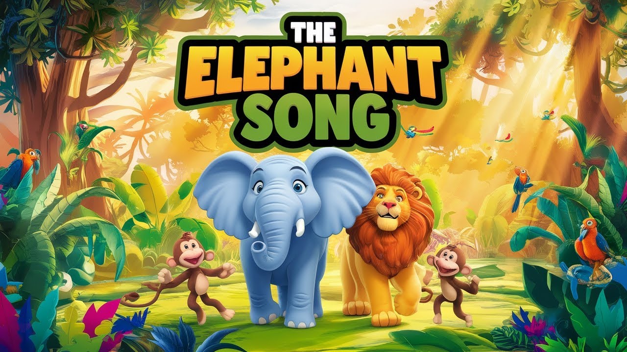 The Elephant Song | Fun Kids' Song About Elephants & Jungle Adventures ...