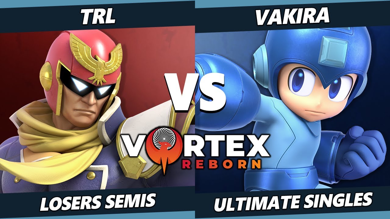 Vortex Legends 13 Losers Semis - TRL (Captain Falcon) Vs. Vakira (Mega Man) SSBU Ultimate ...