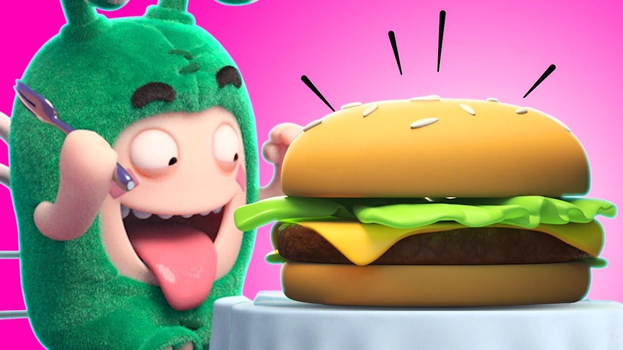 Oddbods | TASTY BURGER! | Funny Cartoons for Children by Oddbods ...