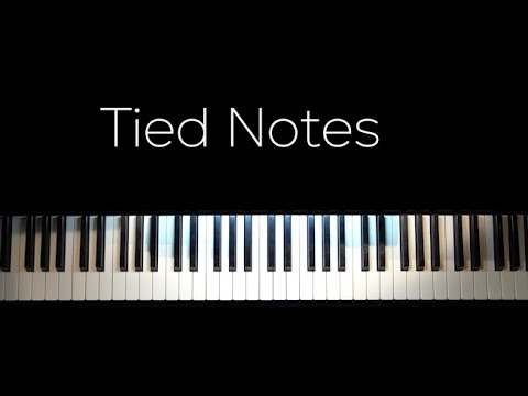 Tied Notes - How They Work - Basic Piano Technique - YouTube