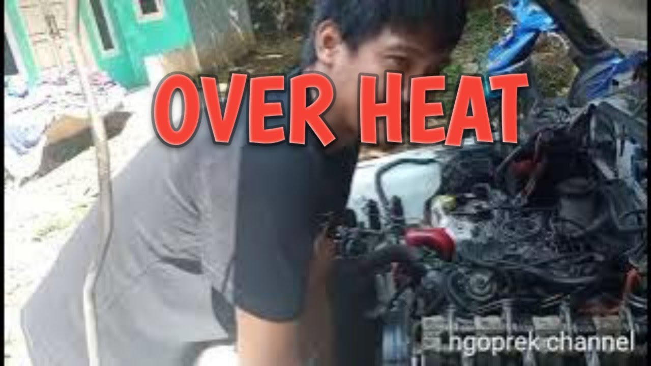 suzuki vitara over heat (oli campur air) - YouTube