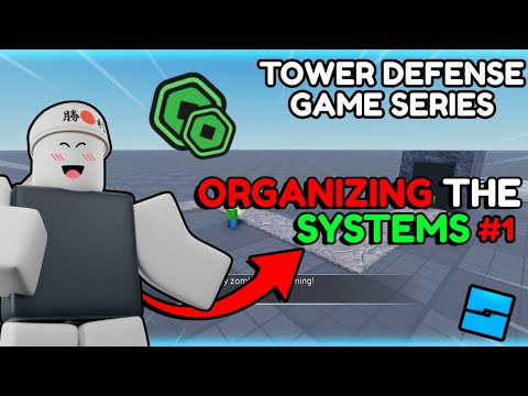 Organizing The Systems! | Tower Defense Game #1 ( Roblox Studio - YouTube