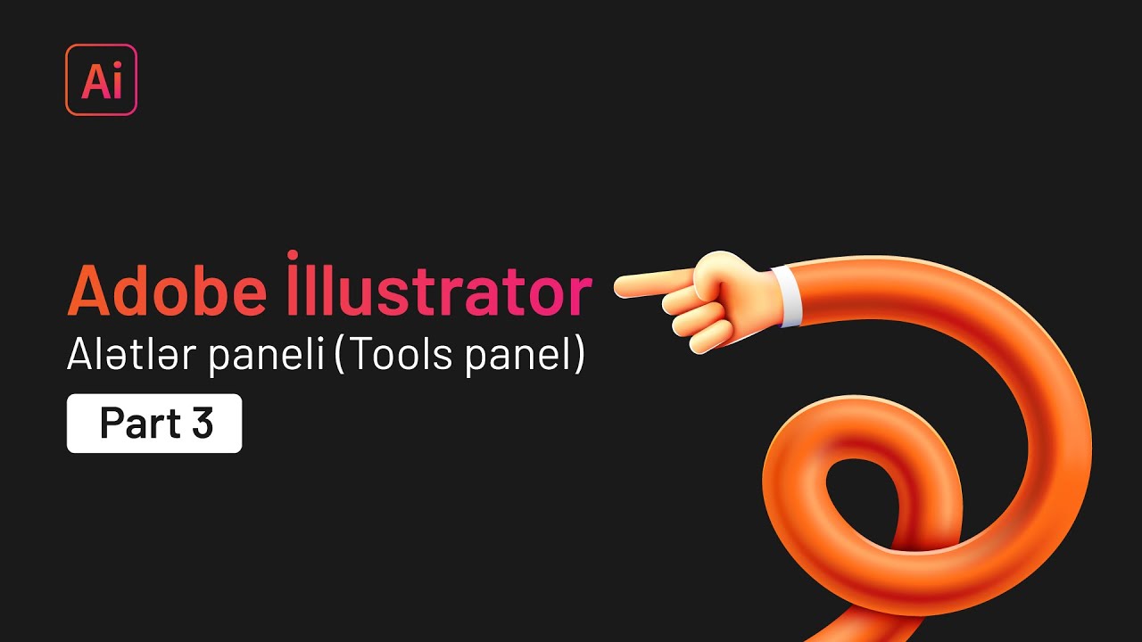 Adobe illustrator Alətlər paneli (part 3) - YouTube