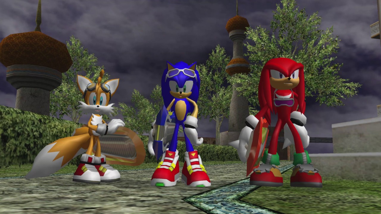 Sonic Riders - Mode Histoire - Héros : Babylon Garden - YouTube
