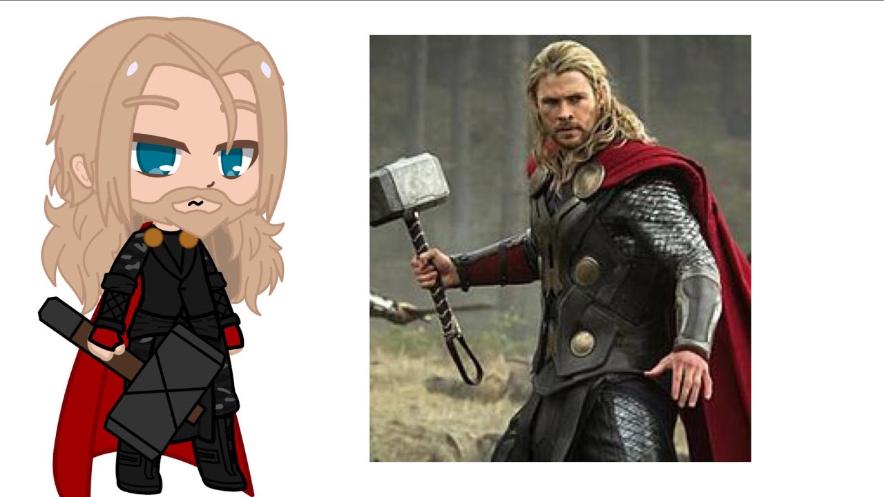 Thor as gacha| Gacha club| Original?| Short | :D - YouTube