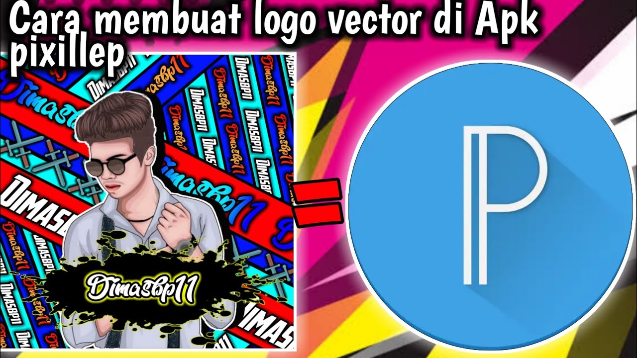 Tutorial🔵cara membuat logo vector di apk pixillep - YouTube