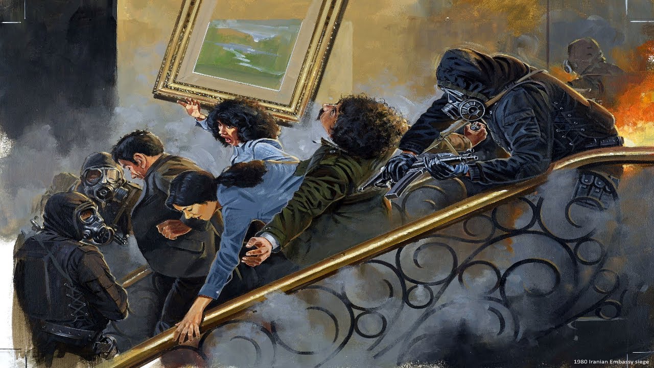 Iranian Embassy siege 1980 - YouTube