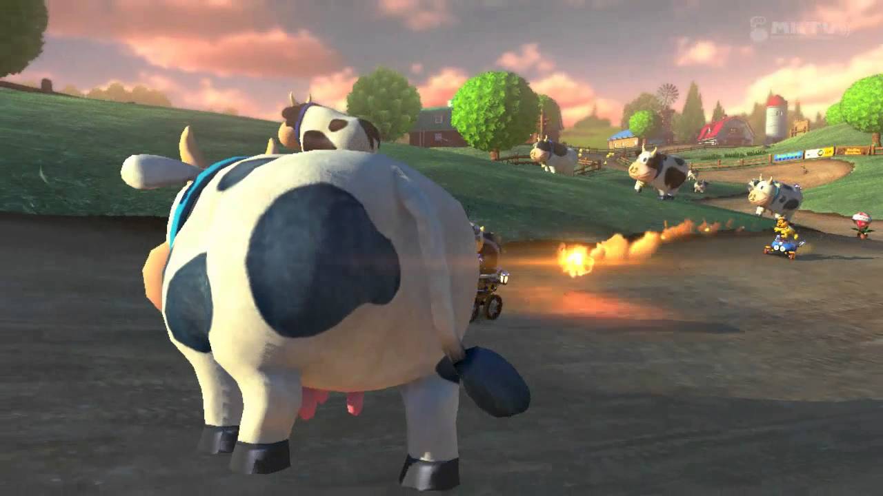 The Cow - Mario Kart 8 - YouTube