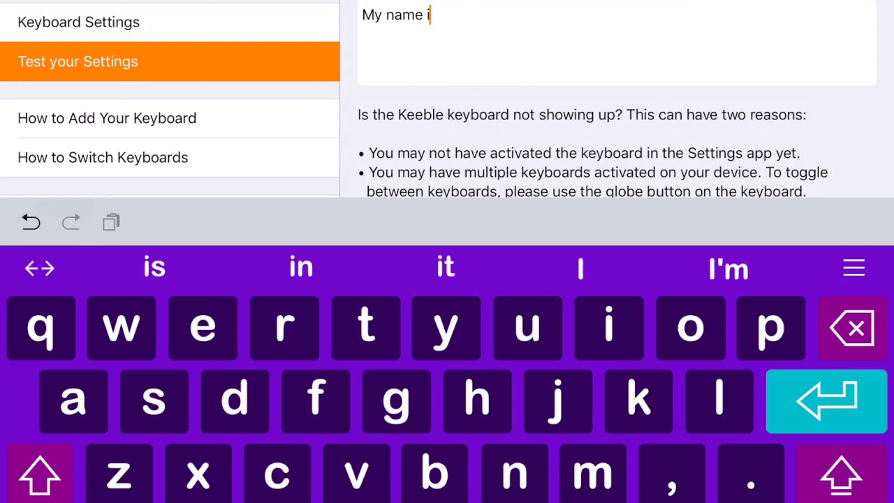 Setting up Keeble on an iPad - YouTube